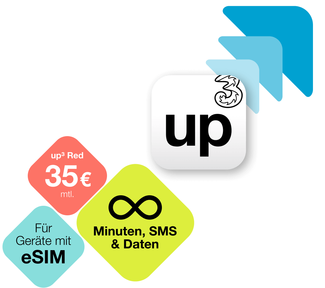 Up³ jetzt geht's los! | Drei.at